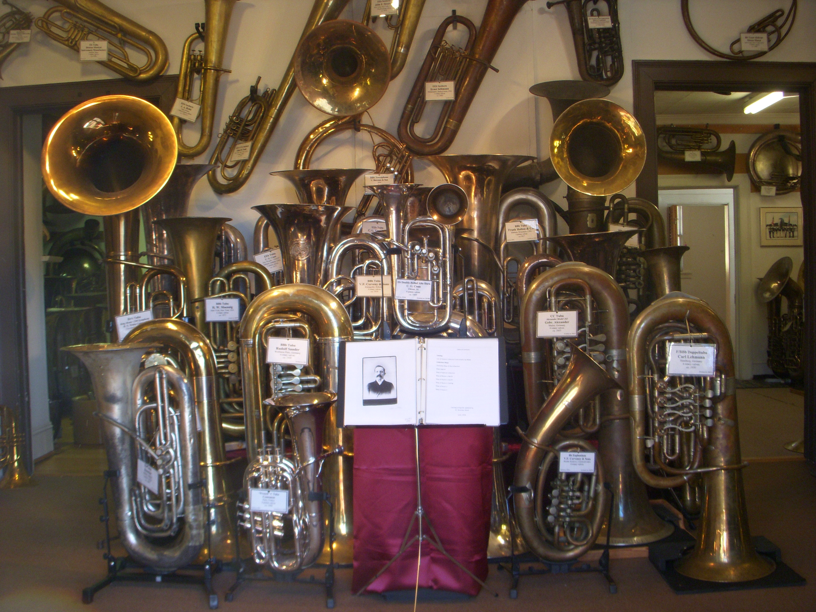 Featured Instruments | V & E Simonetti Historic Tuba Collection