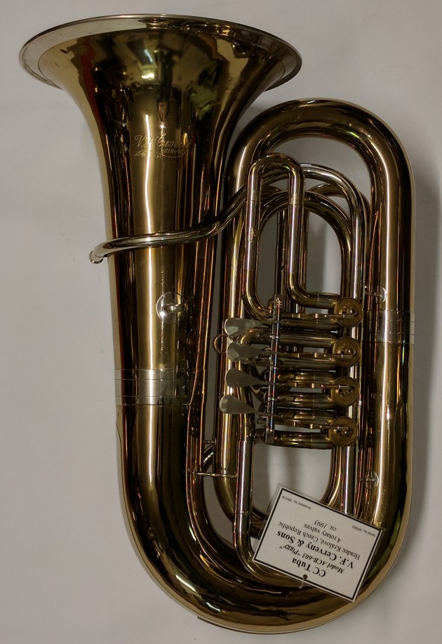 Cerveny, ACB 603, CC tuba, 4 rotary, ca.1995 | V & E Simonetti Historic ...