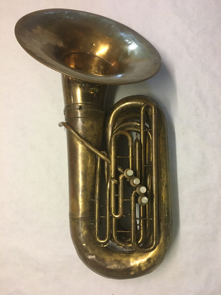 York, Recording Bell, BBb Tuba, 4 Side Action Piston, c.1933 | V & E ...